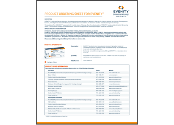 Resources | EVENITY® (romosozumab-aqqg) HCP